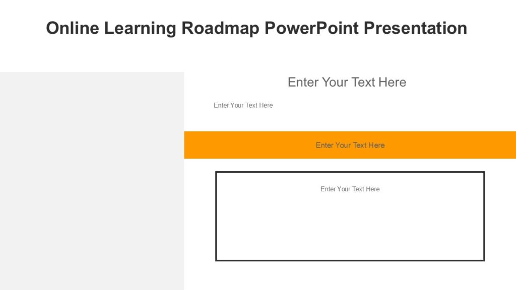 Online Learning Roadmap PowerPoint Presentation - PPTUniverse