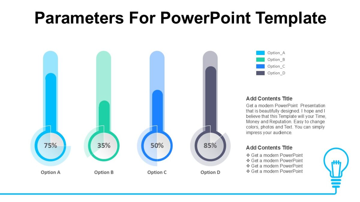 Parameters For PowerPoint Template - PPTUniverse