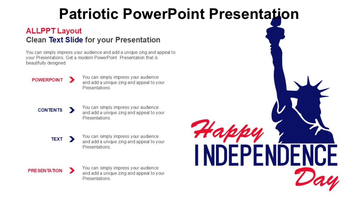Patriotic PowerPoint Presentation - PPTUniverse