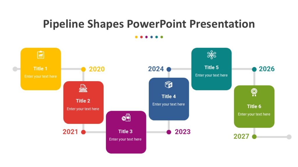 Pipeline Shapes PowerPoint Presentation - PPTUniverse