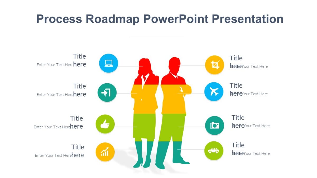Process Roadmap PowerPoint Presentation : 100% Editable PPTx