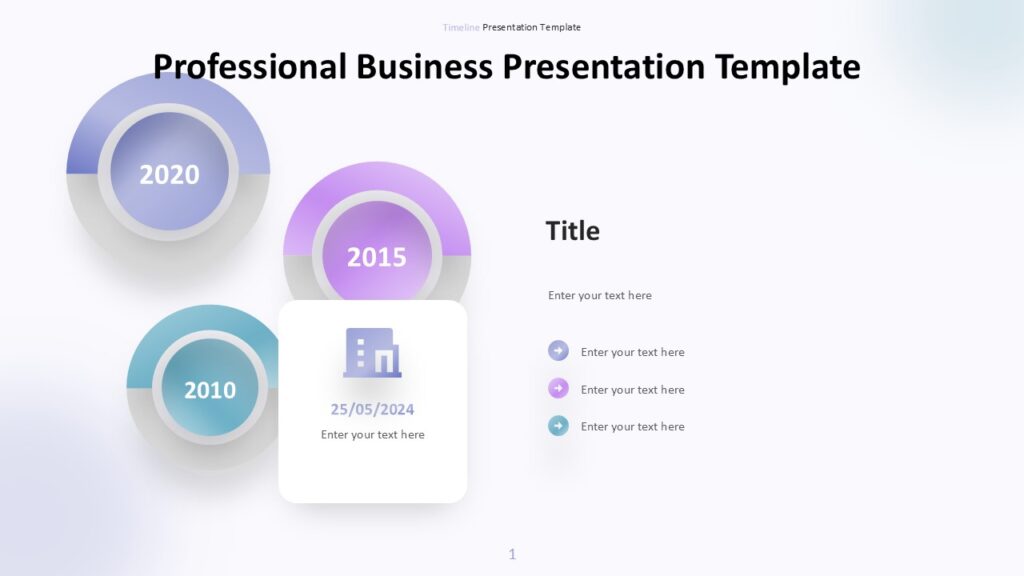 Professional Business Presentation Template - PPTUniverse