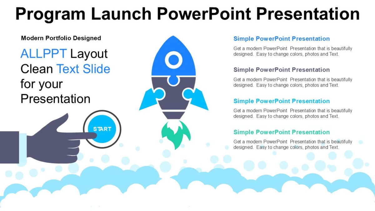 Program Launch PowerPoint Presentation - PPTUniverse