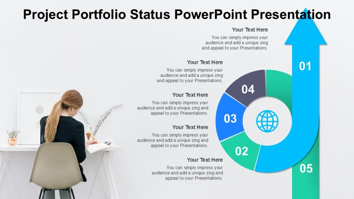 Project Portfolio Status PowerPoint Presentation : 100% Editable PPTx