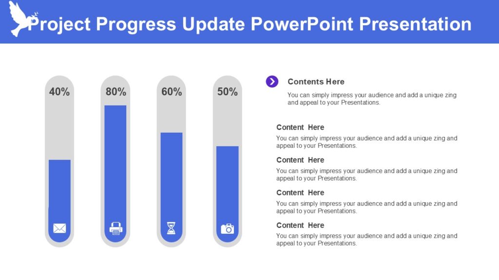 Project Progress Update PowerPoint Presentation - PPTUniverse