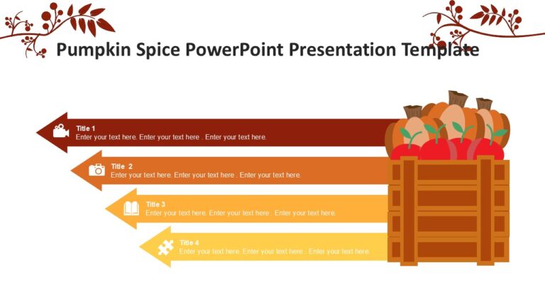 Pumpkin Spice PowerPoint Presentation Template - PPTUniverse