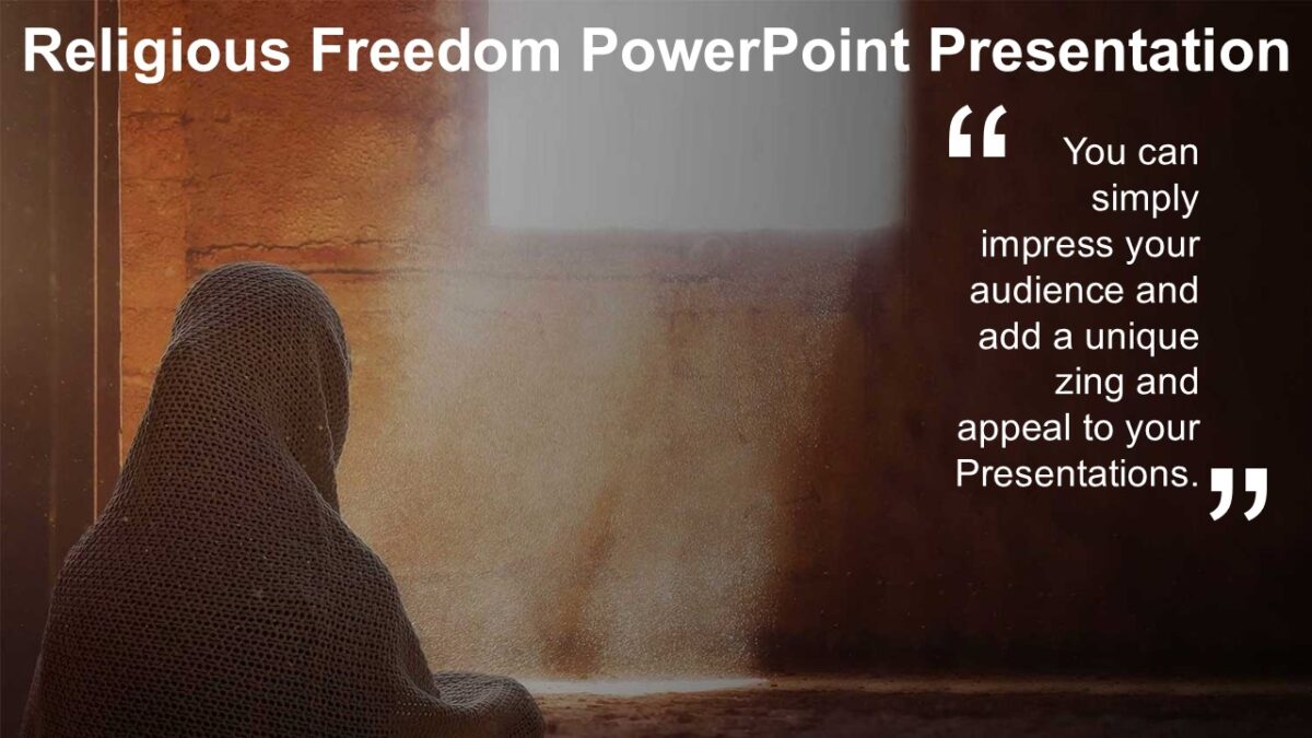 Religious Freedom PowerPoint Presentation - PPTUniverse
