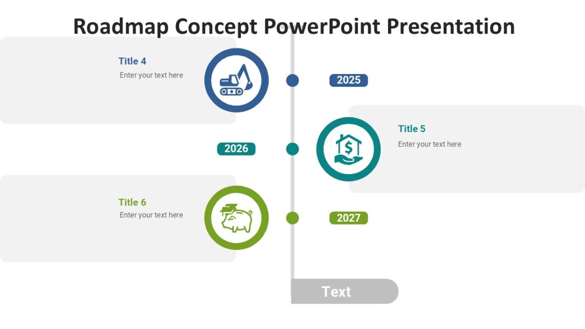 Roadmap Concept PowerPoint Presentation - PPTUniverse