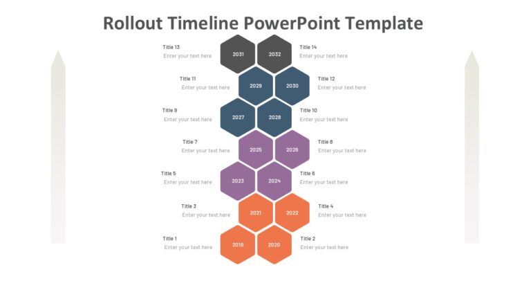 Rollout Timeline PowerPoint Template - PPTUniverse