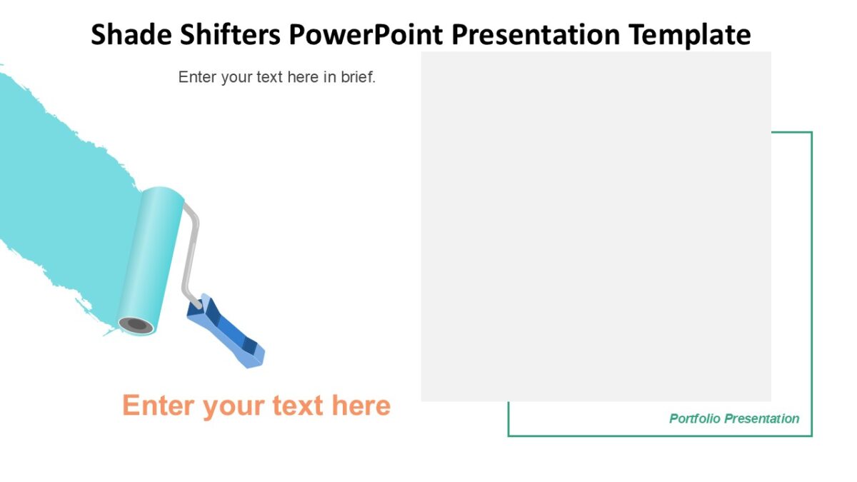 Shade Shifters PowerPoint Presentation Template : 100% Editable PPTx