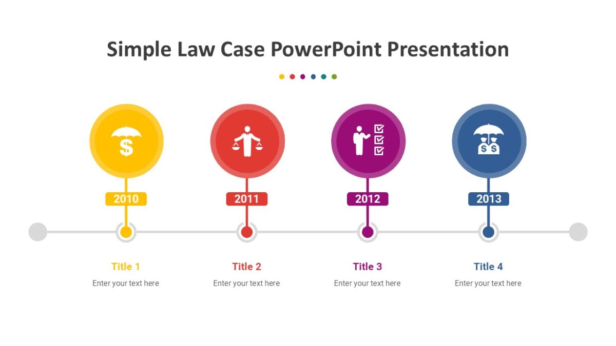 Simple Law Case PowerPoint Presentation : 100% Editable PPTx