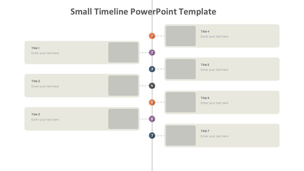 Small Timeline PowerPoint Template - PPTUniverse