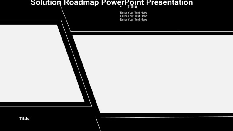 Solution Roadmap PowerPoint Presentation : 100% Editable PPTx