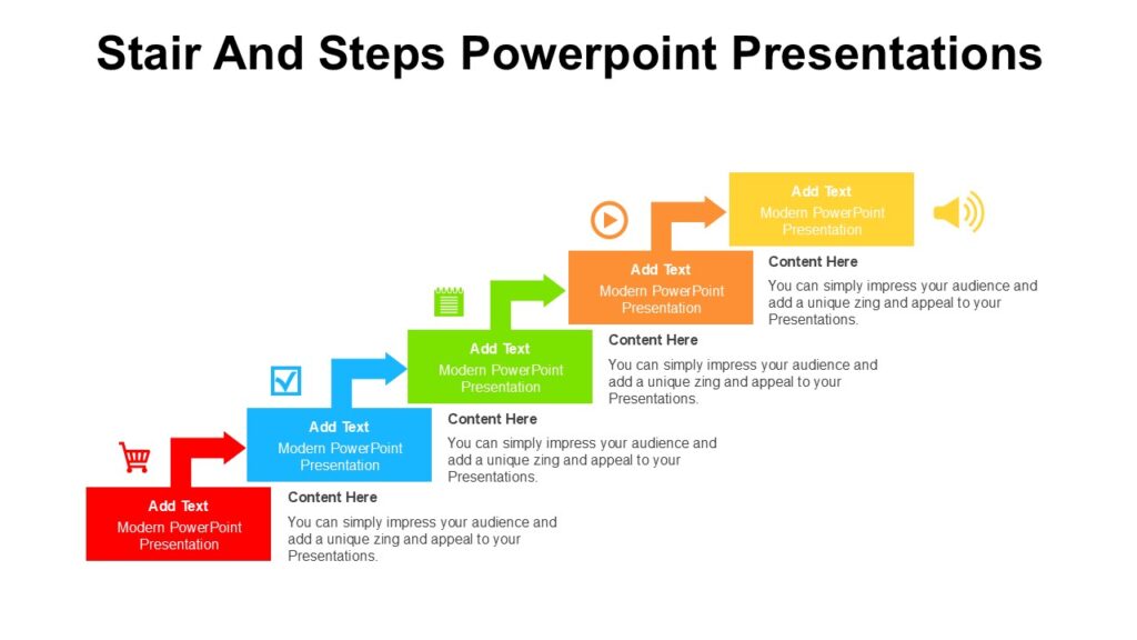 Stair And Steps Powerpoint Presentations - PPTUniverse