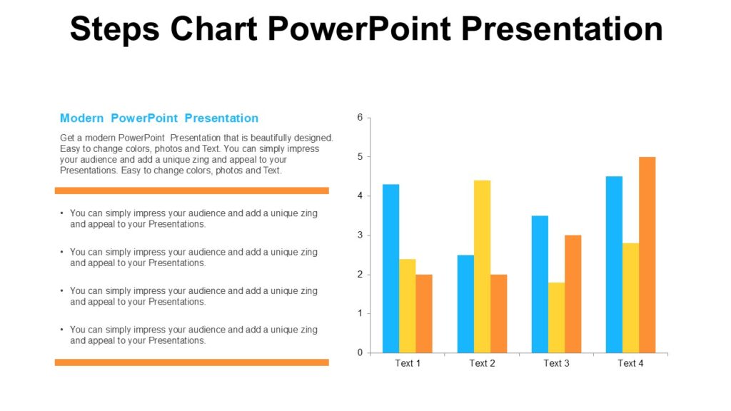 Steps Chart PowerPoint Presentation - PPTUniverse