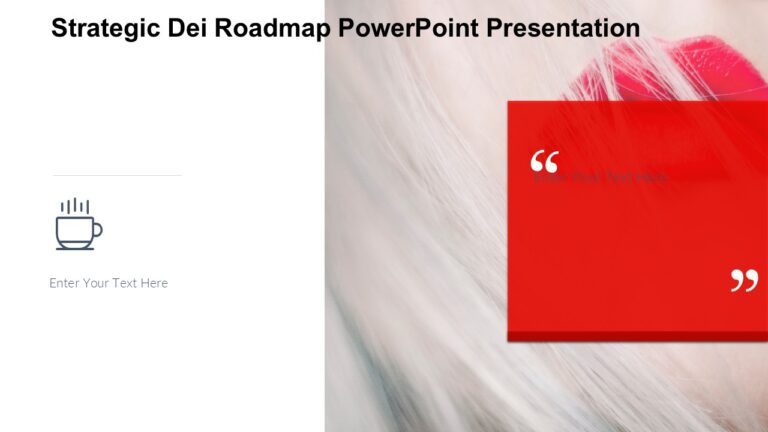 Strategic Dei Roadmap PowerPoint Presentation : 100% Editable PPTx