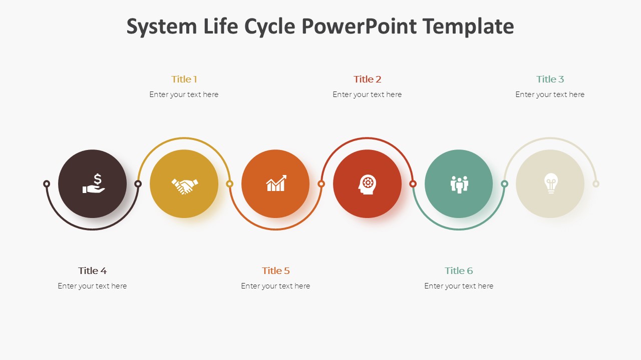 System Life Cycle PowerPoint Template - PPTUniverse