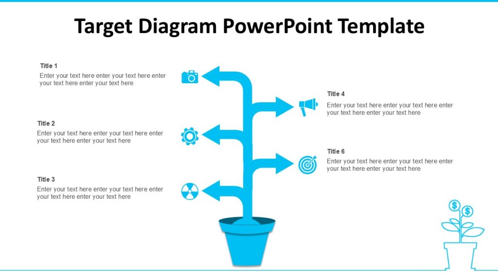 Target Diagram PowerPoint Template - PPTUniverse