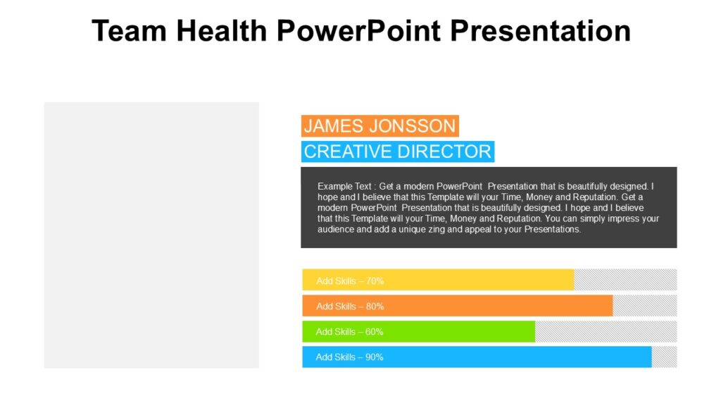 Team Health PowerPoint Presentation : 100% Editable PPTx