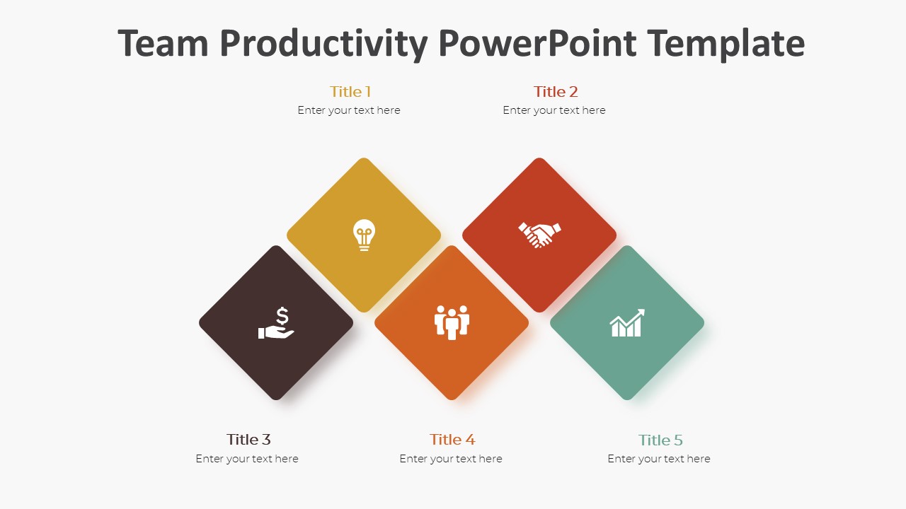 Team Productivity PowerPoint Template - PPTUniverse