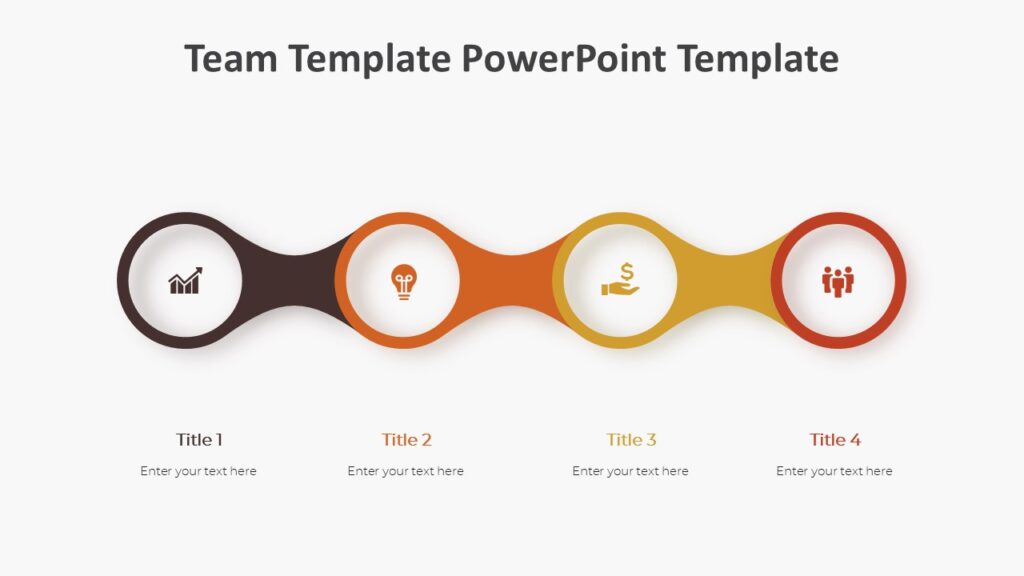 Team Template PowerPoint Template : 100% Editable PPTx