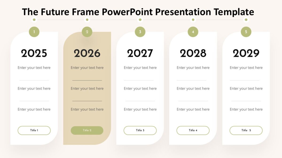 The Future Frame PowerPoint Presentation Template - PPTUniverse