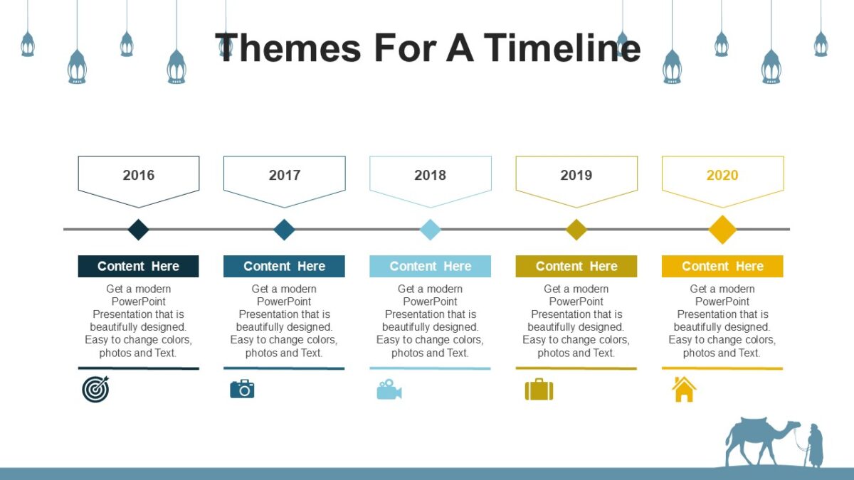 Themes For A Timeline - PPTUniverse