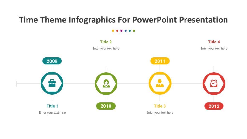 Time Theme Infographics For PowerPoint Presentation : 100% Editable PPTx