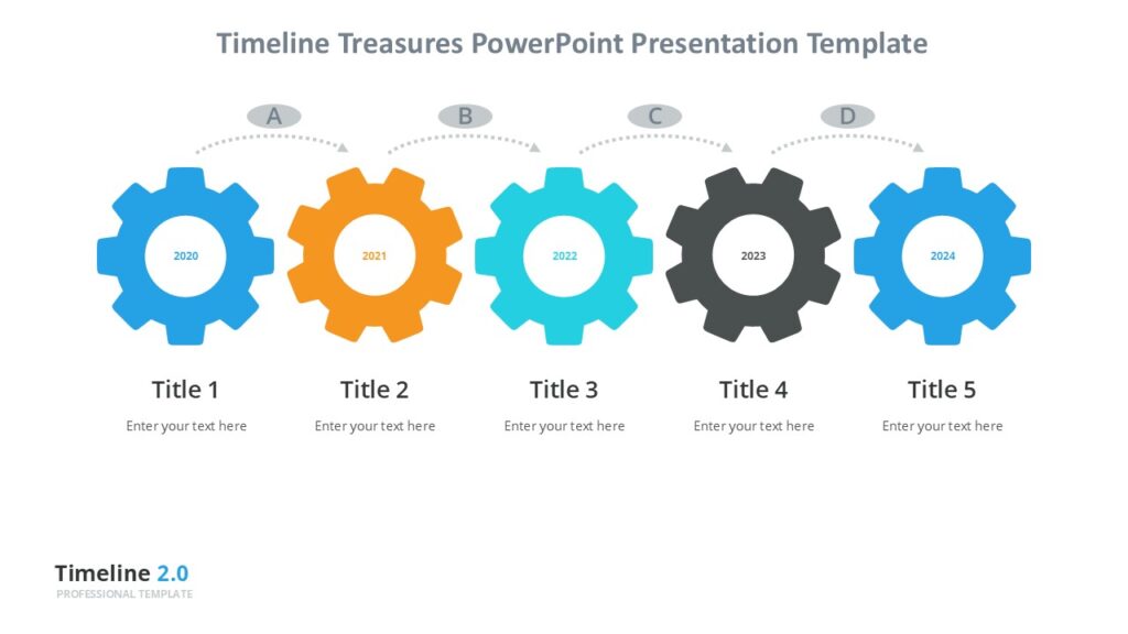 Timeline Treasures PowerPoint Presentation Template - PPTUniverse