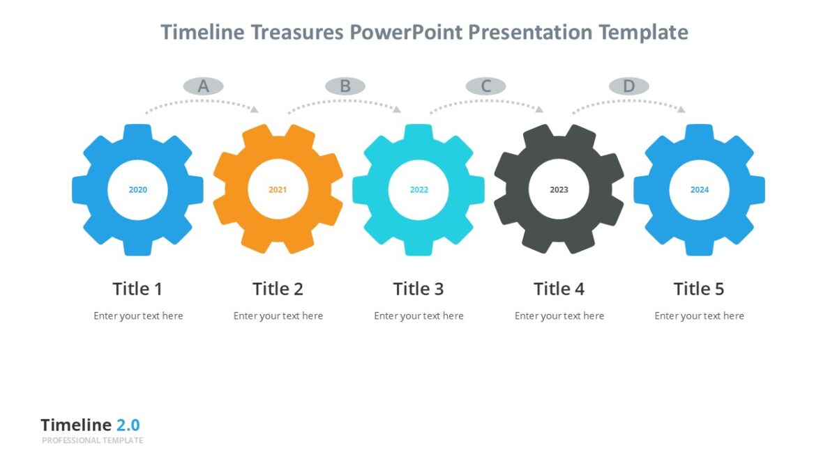 Timeline Treasures PowerPoint Presentation Template : 100% Editable PPTx