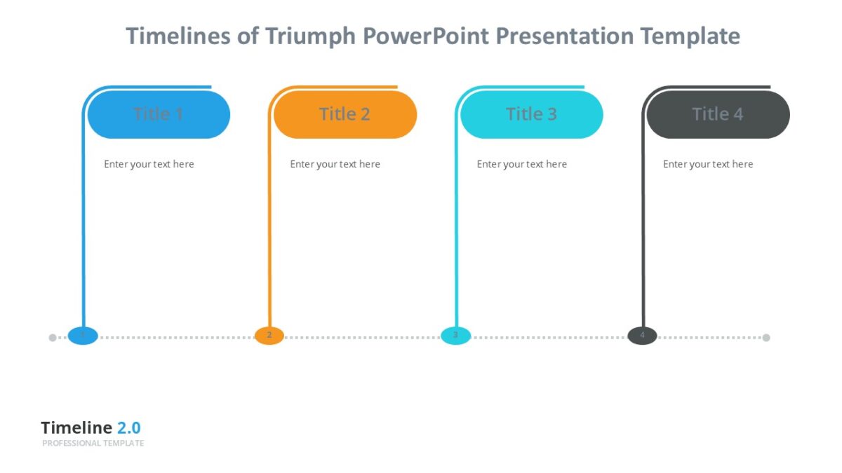 Timelines of Triumph PowerPoint Presentation Template - PPTUniverse