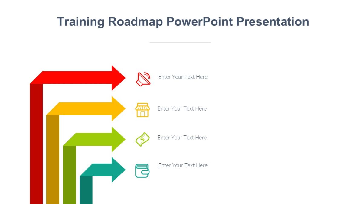 Training Roadmap PowerPoint Presentation : 100% Editable PPTx