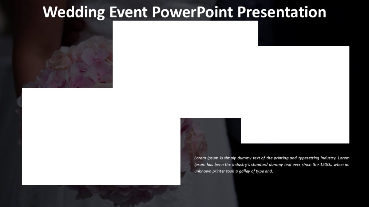 Wedding Event PowerPoint Presentation : 100% Editable PPTx