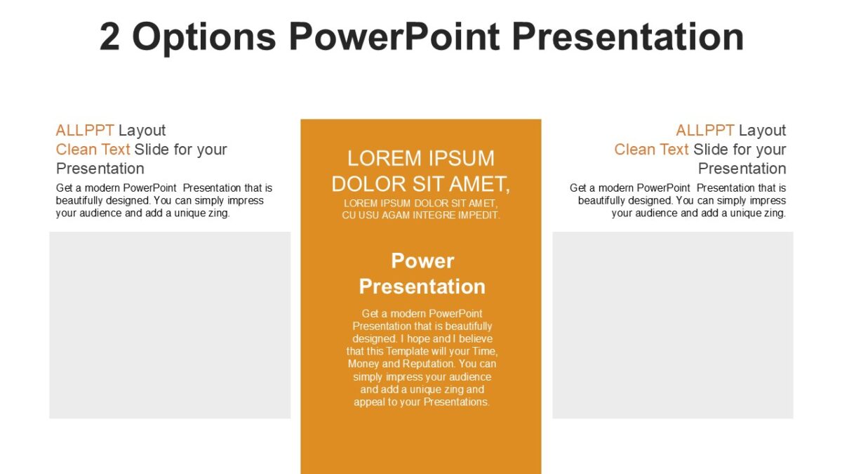 2 Options PowerPoint Presentation - PPTUniverse