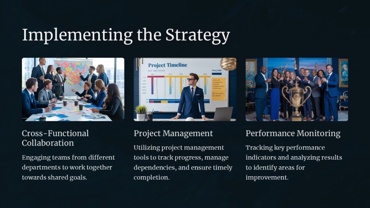 Annual Operating Strategy PowerPoint Template : 100% Editable PPTx