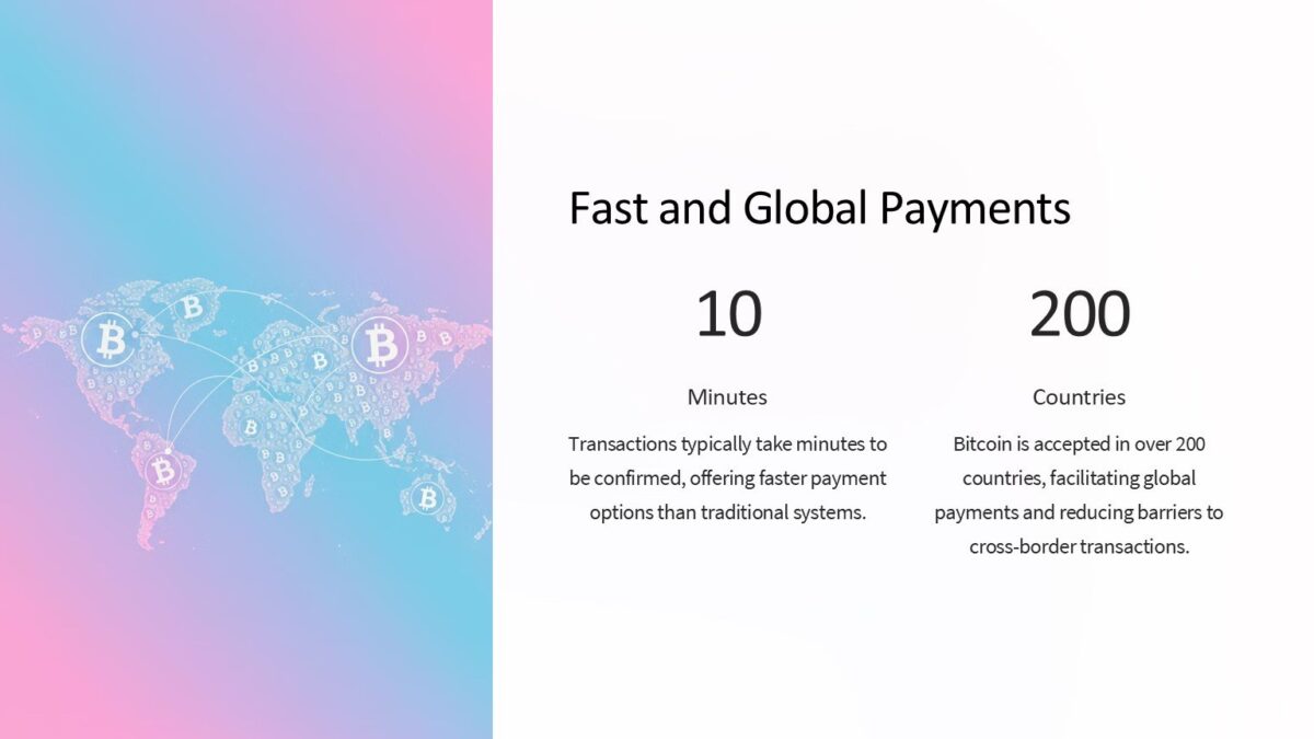 Bitcoin Crypto Currency PowerPoint Template - PPTUniverse