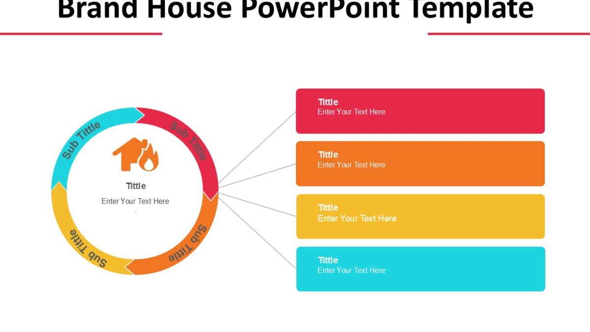 Brand House PowerPoint Template : 100% Editable PPTx