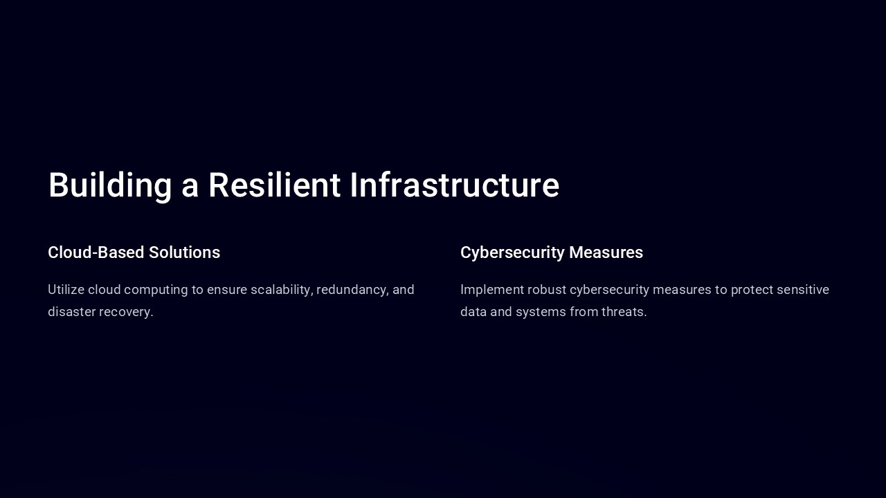 Building a Resilient Infrastructure PowerPoint Presentation - PPTUniverse