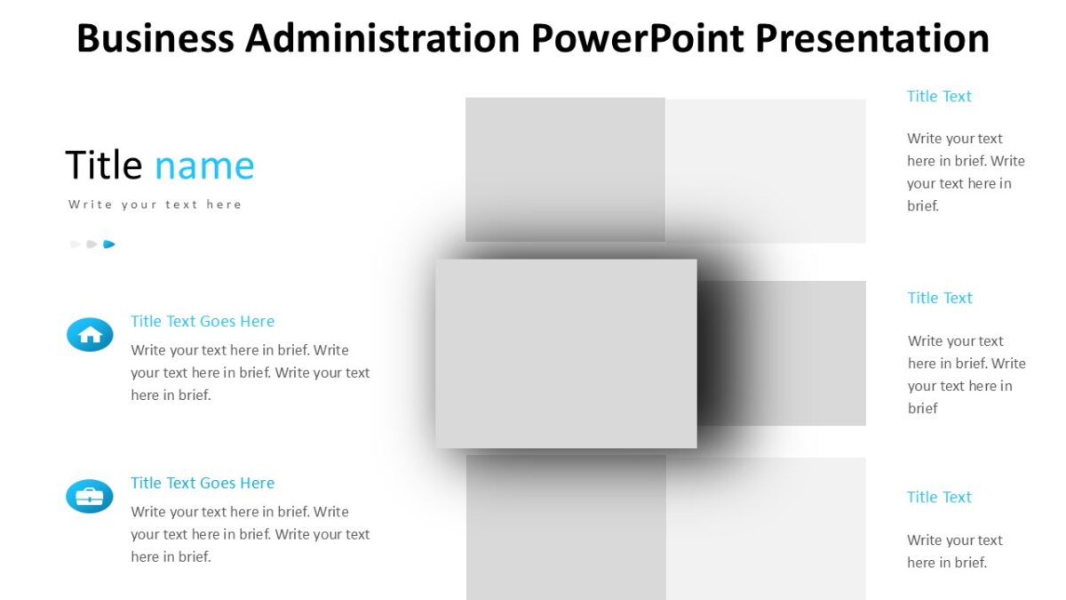Business Administration PowerPoint Presentation : 100% Editable PPTx