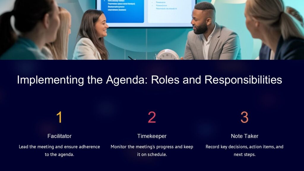 Business Agenda PowerPoint Template : 100% Editable PPTx