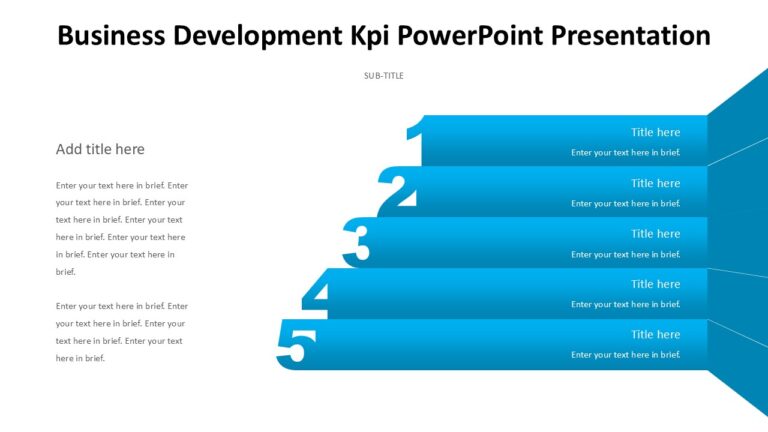 Business Development Kpi PowerPoint Presentation : 100% Editable PPTx