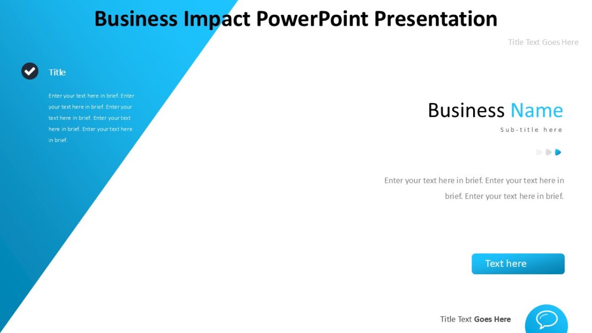Business Impact PowerPoint Presentation - PPTUniverse