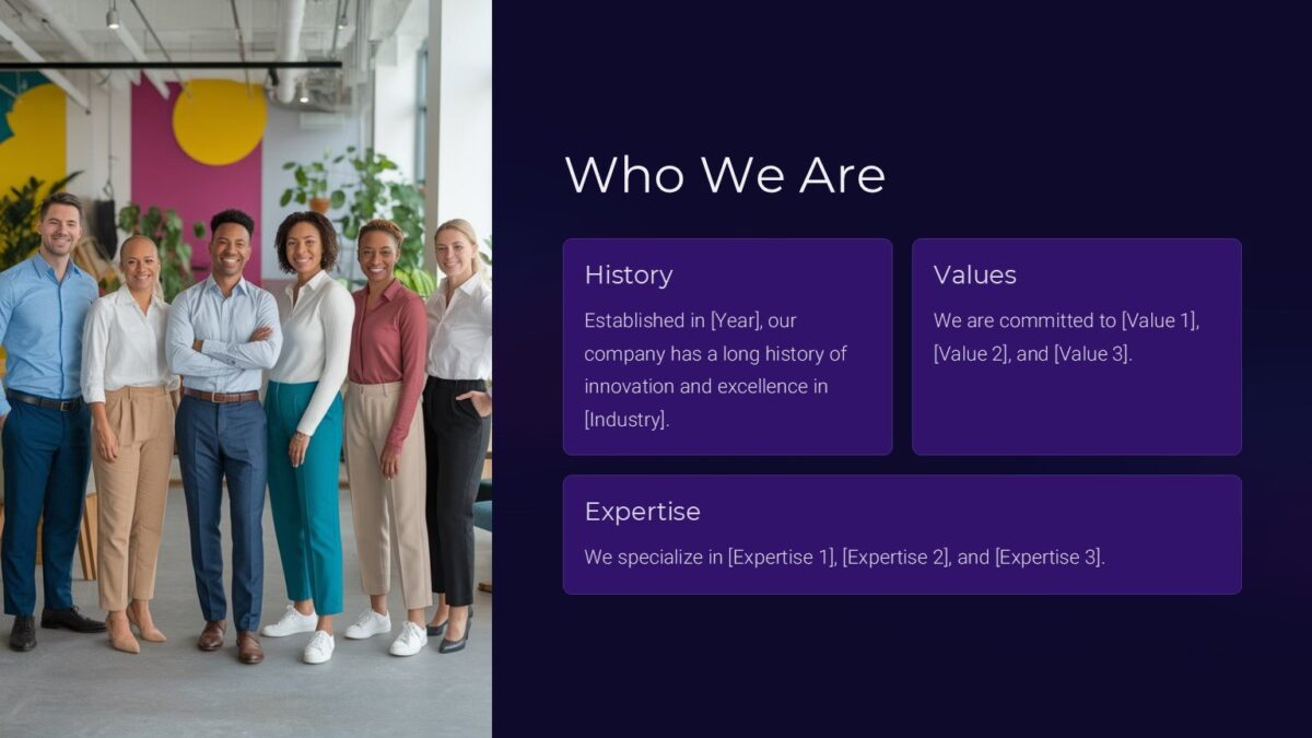 Business Performance PowerPoint Template - PPTUniverse