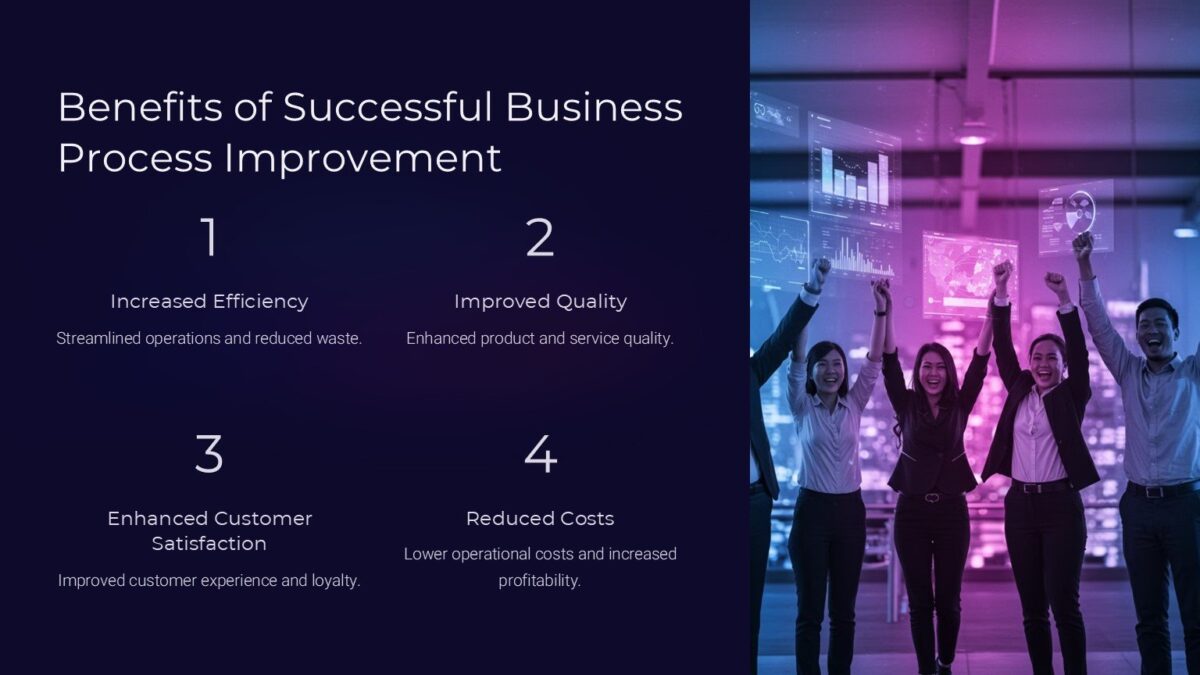 Business Process Improvement PowerPoint Template - PPTUniverse