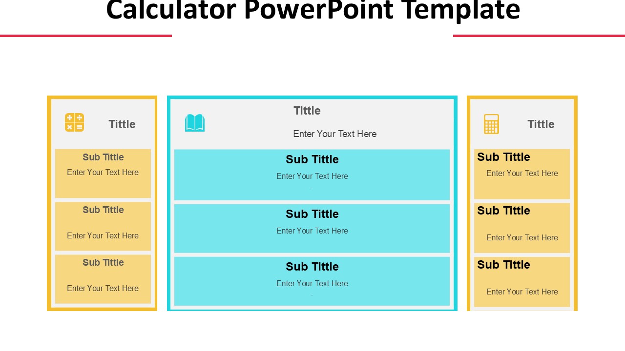 Calculator PowerPoint Template - PPTUniverse