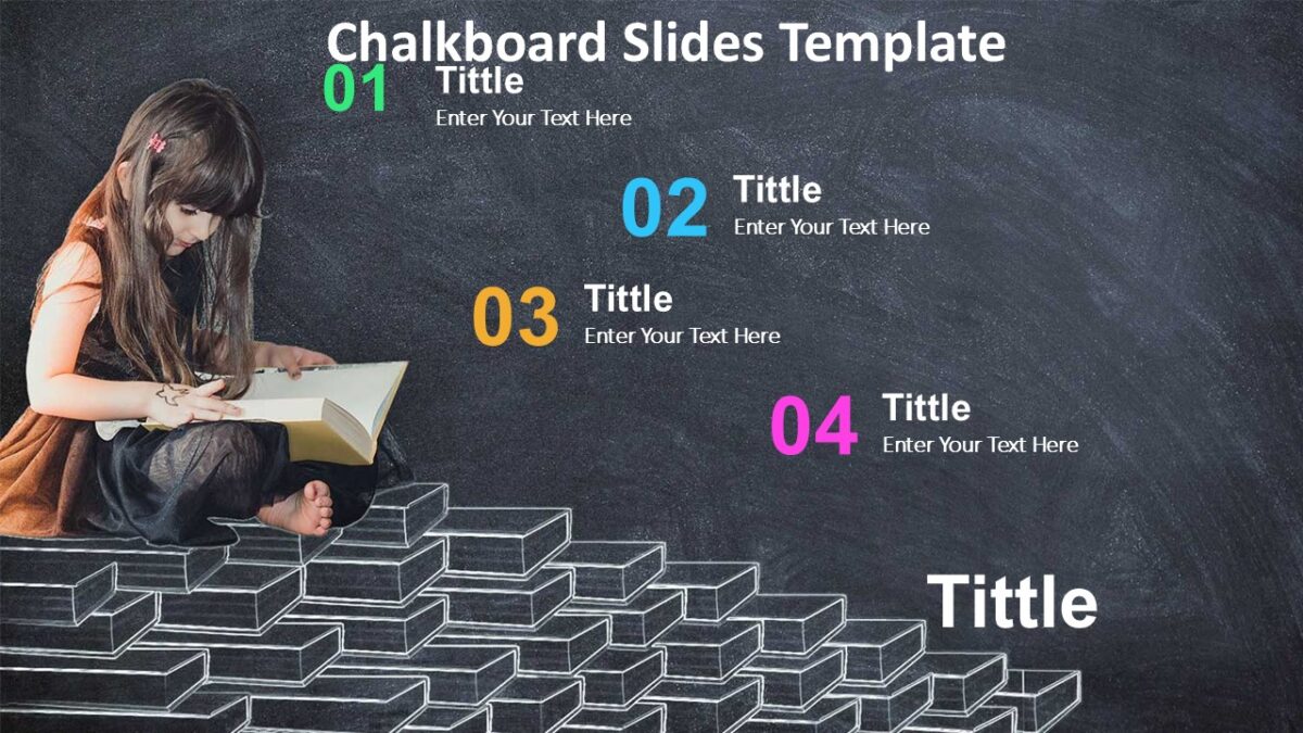 Chalkboard Slides Template - PPTUniverse