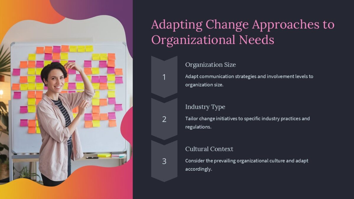 Change Management Powerpoint Template : 100% Editable PPTx