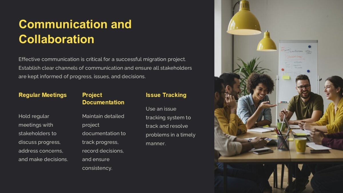 Client Migration Plan PowerPoint Template - PPTUniverse