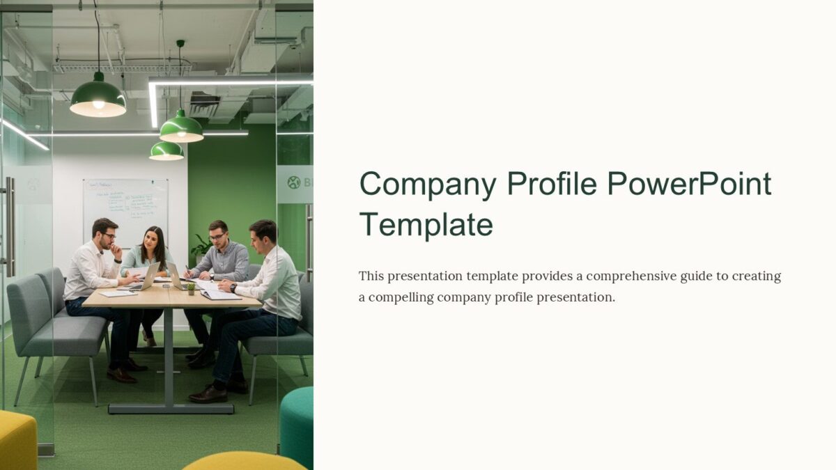 Company Profile PowerPoint Template - PPTUniverse