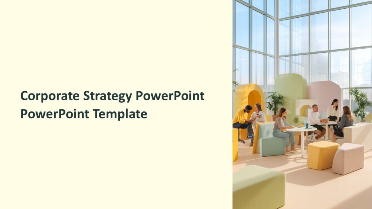 Corporate Strategy PowerPoint Template : 100% Editable PPTx